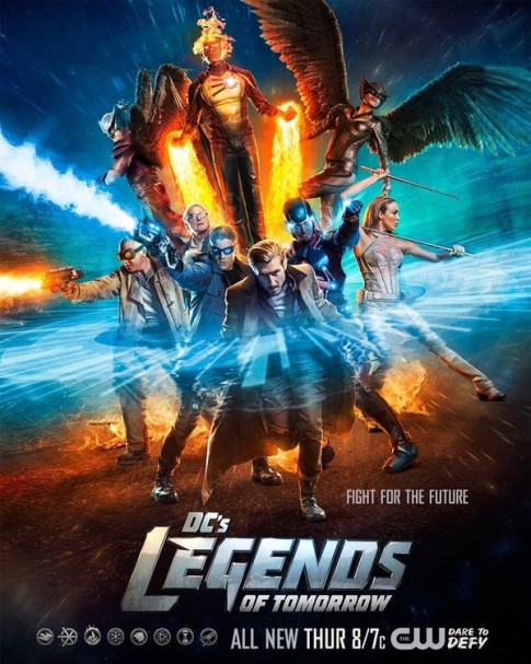The CW Releases New Legends Of Tomorrow Poster Art | DCLegendsTV